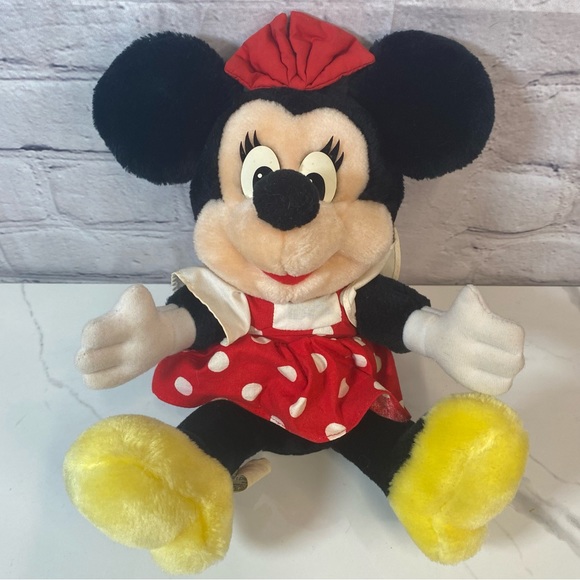Disney | Toys | Vtg Authentic Disneyland Disney World Minnie Mouse ...